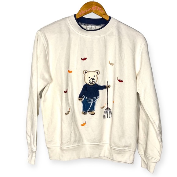 Vintage | Tops | Vintage S Cottage Cove Crewneck Sweatshirt Bear Fall ...